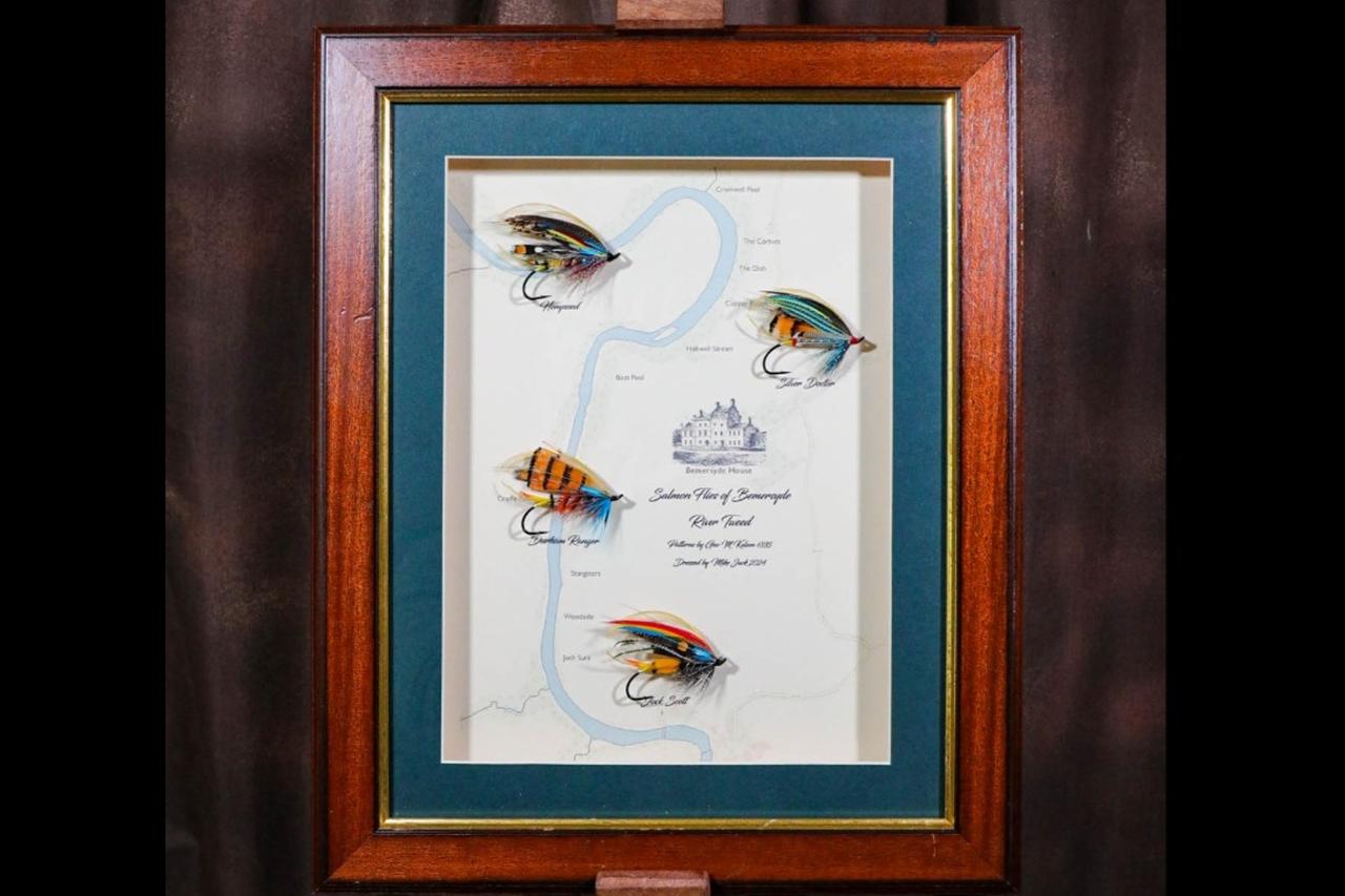 Tweed Beat Map of your choice 4 Classic Flies | Powered by Givergy